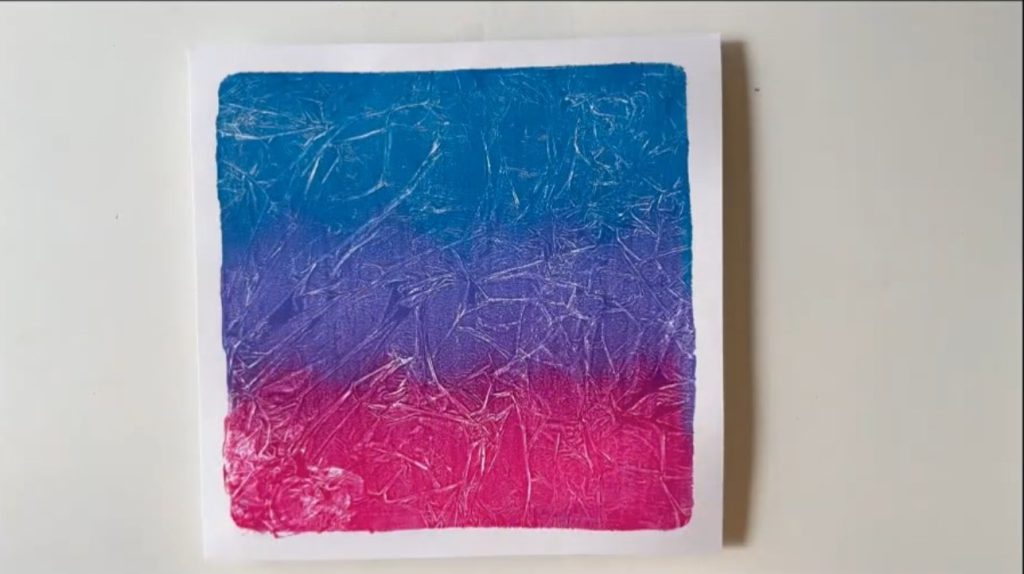 gelli plate art | gelli pad printing
