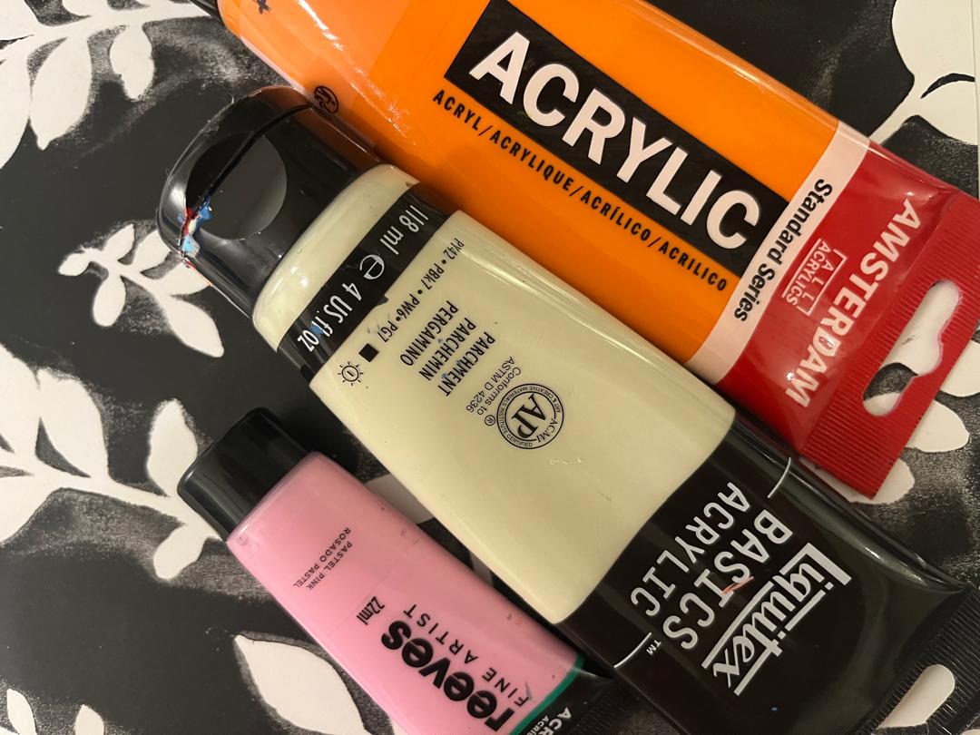 best acrylic paint for gelli printing