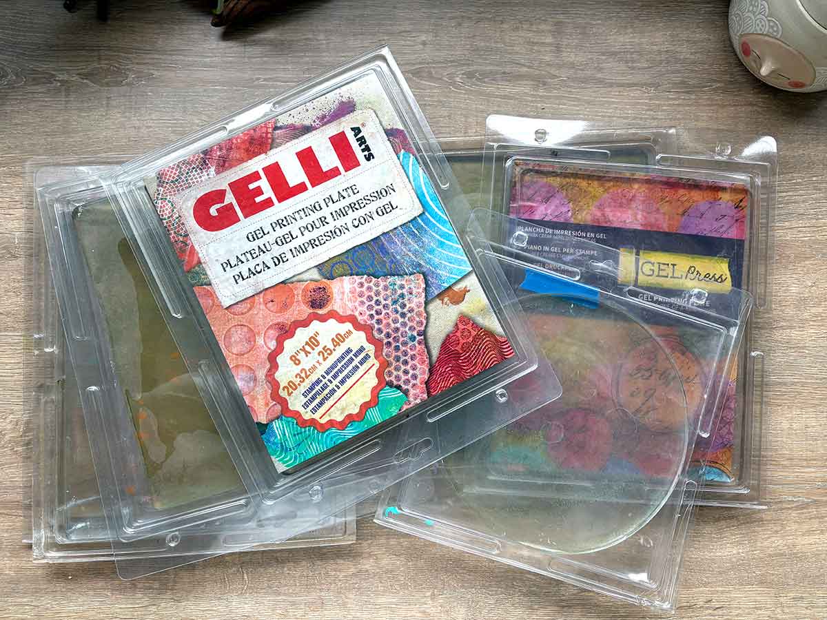 gelli arts printing - GelliPrint